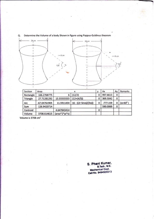 Unit-3 Centroid | PDF