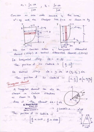 Unit-3 Centroid | PDF