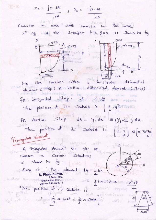 Unit-3 Centroid | PDF