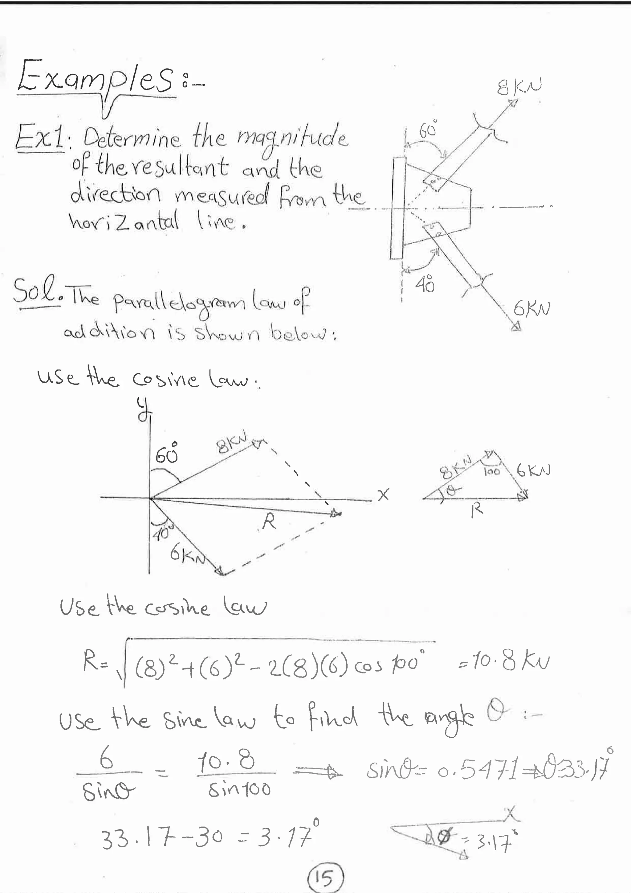 Engineering mechanics staticslecturenotes | PDF