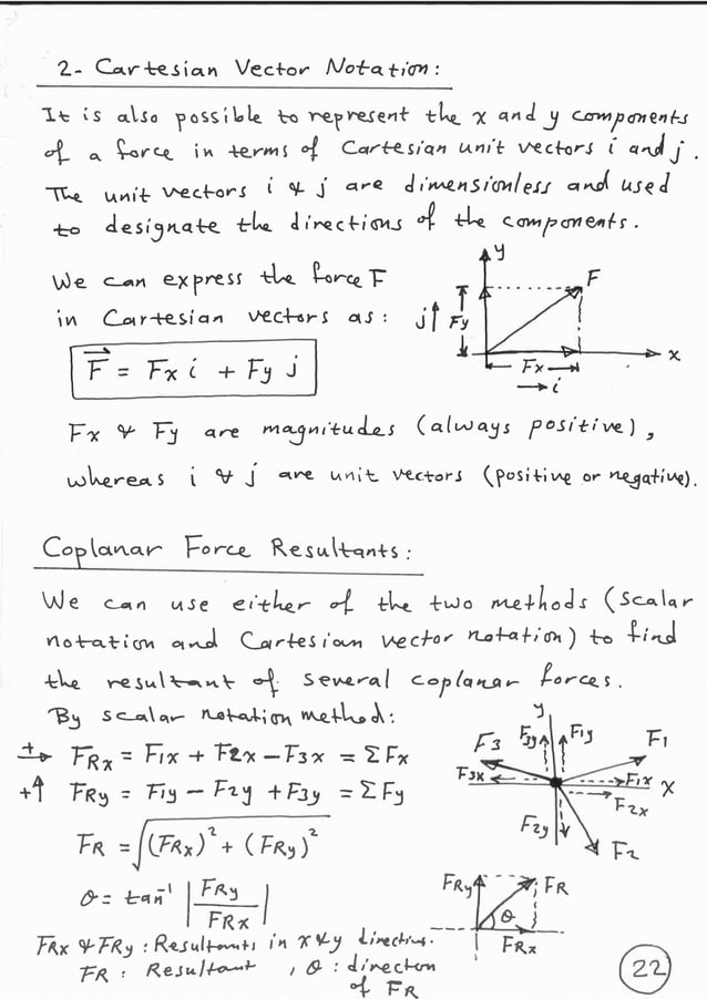Engineering mechanics staticslecturenotes | PDF