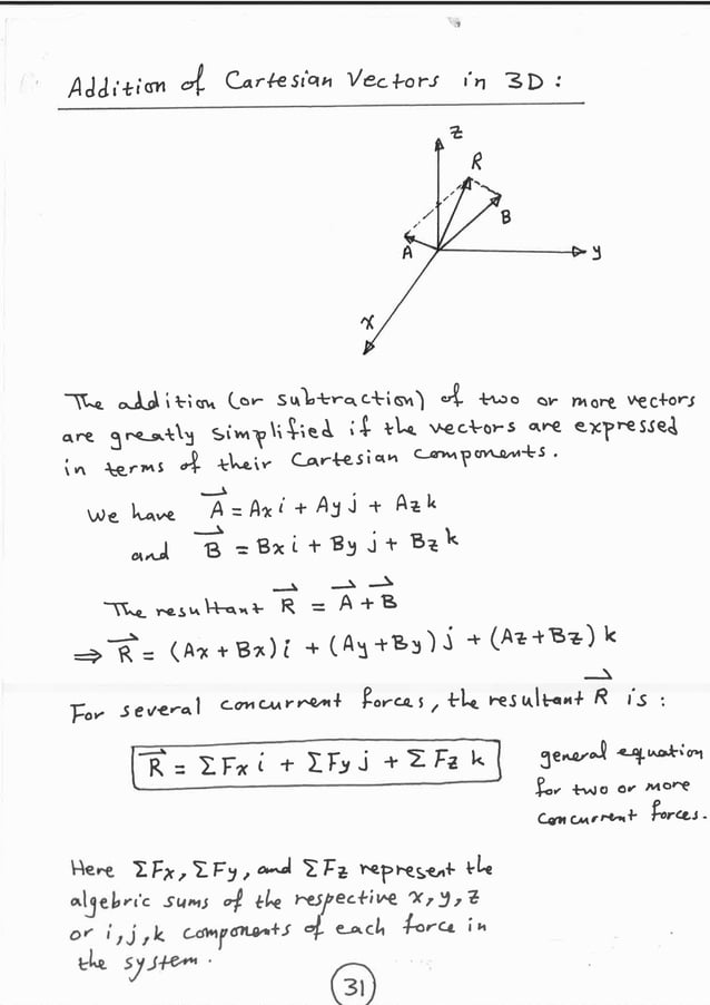 Engineering mechanics staticslecturenotes | PDF
