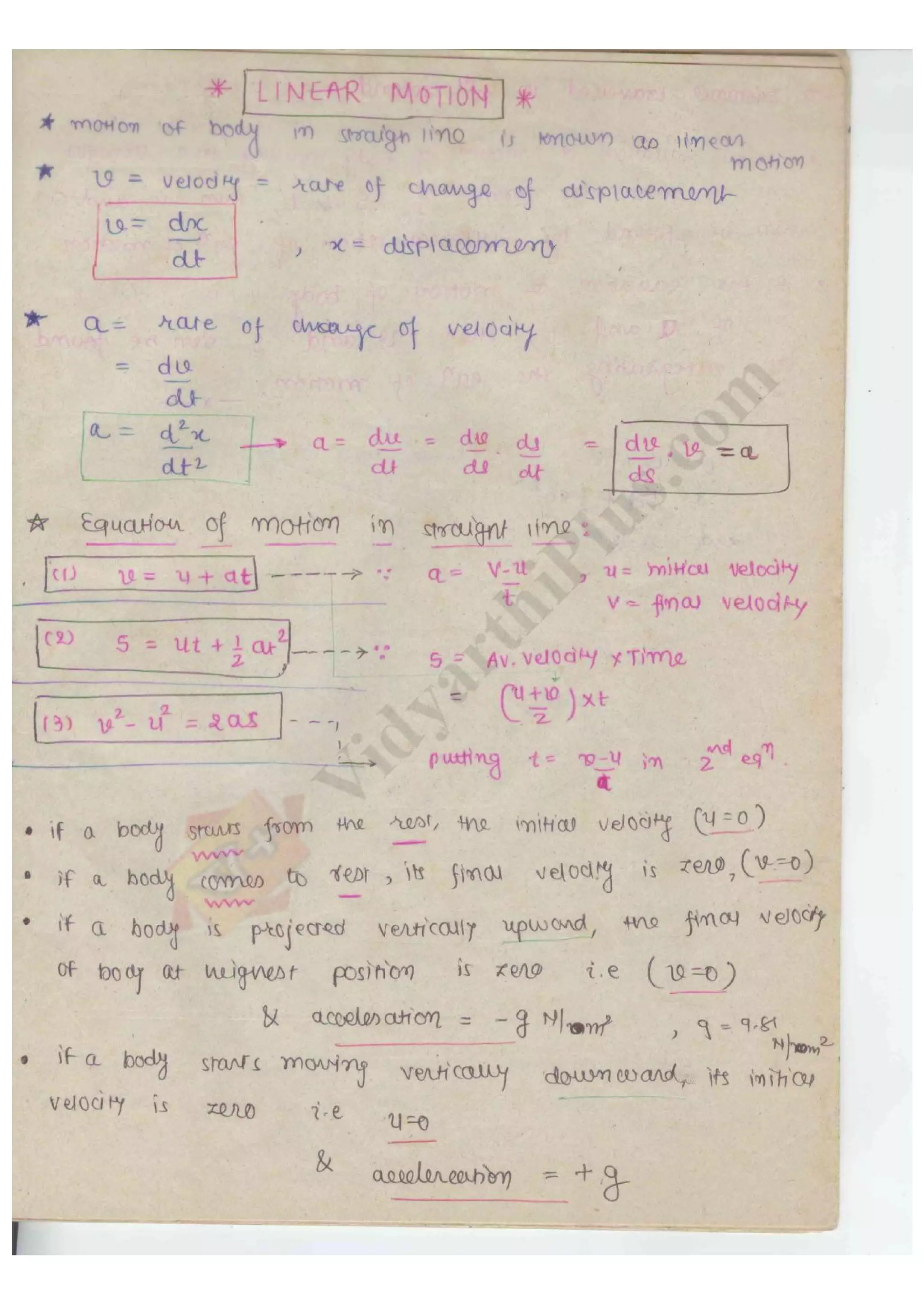 Engineering mechanics 2 handwritten classes notes (study materials) for ...