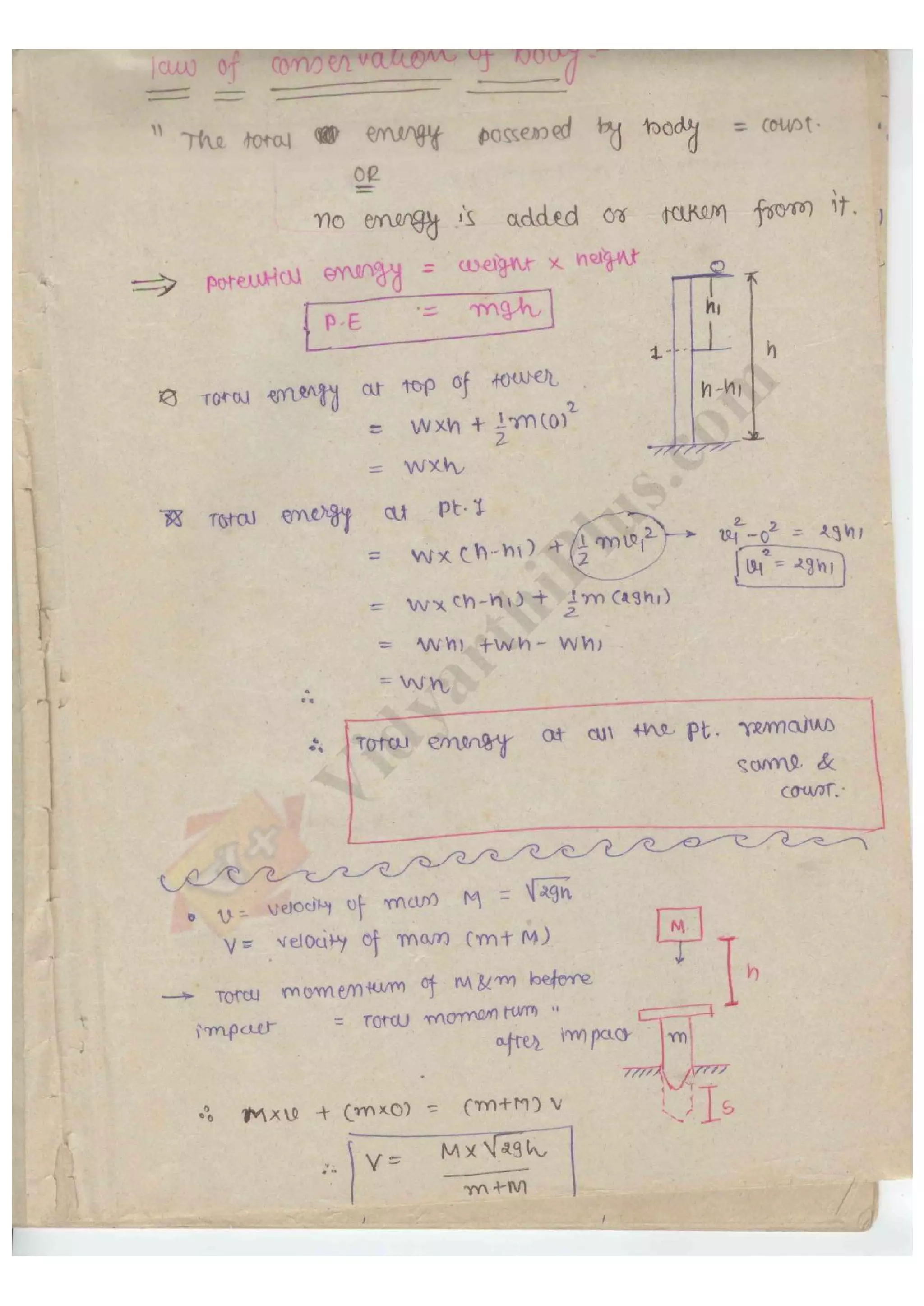 Engineering mechanics 2 handwritten classes notes (study materials) for ...