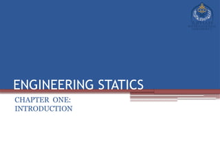 Engineering mechanics Lecture 1.pptxptxptx | PPT