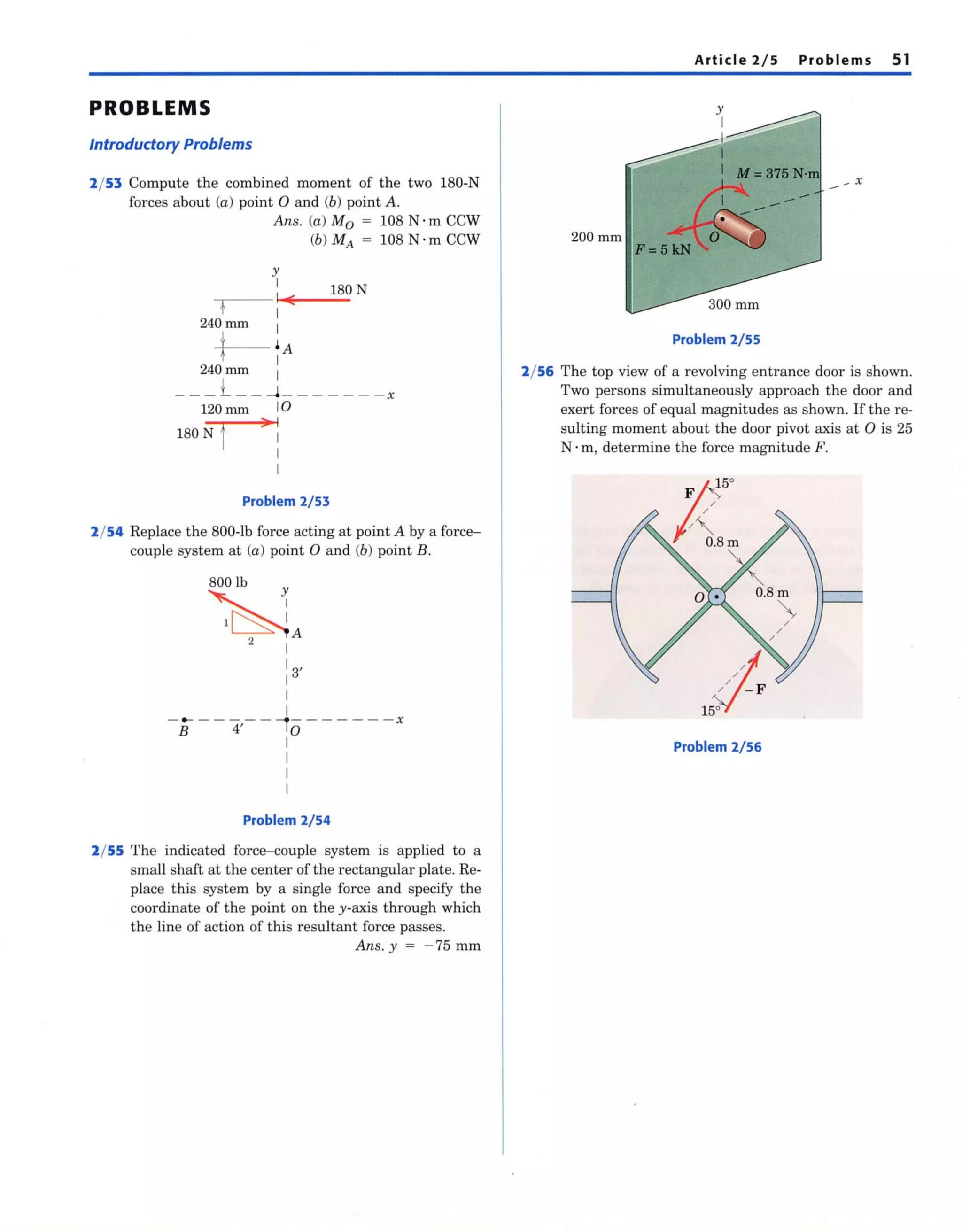 Engineering mechanics statics meriam and kraige (5th ed) | PDF