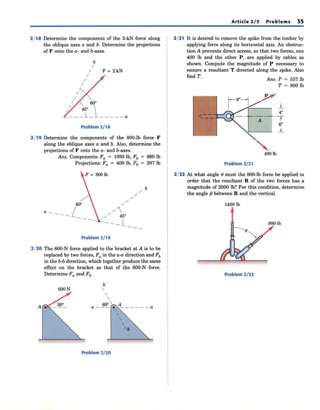 Engineering mechanics statics meriam and kraige (5th ed) | PDF