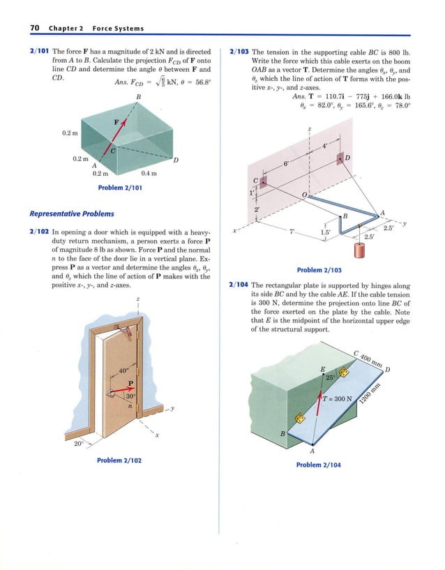 Engineering mechanics statics meriam and kraige (5th ed) | PDF