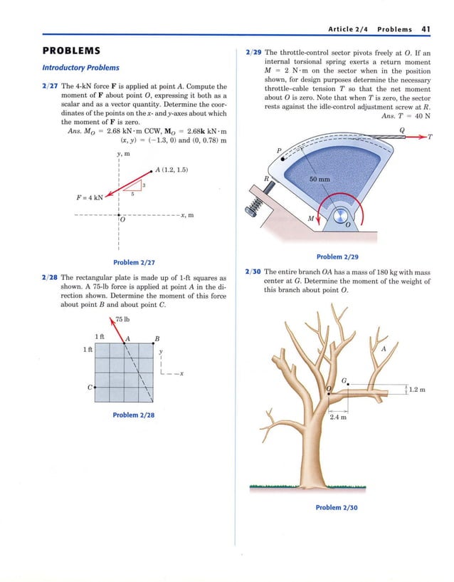 Engineering mechanics statics meriam and kraige (5th edition) [text ...