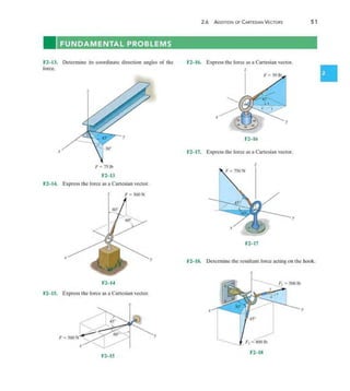 Engineering Mechanics Statics RC Hibbeler 12th edditon | PDF