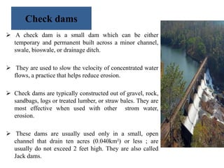 Engineering methods to control soil erosion | PPTX