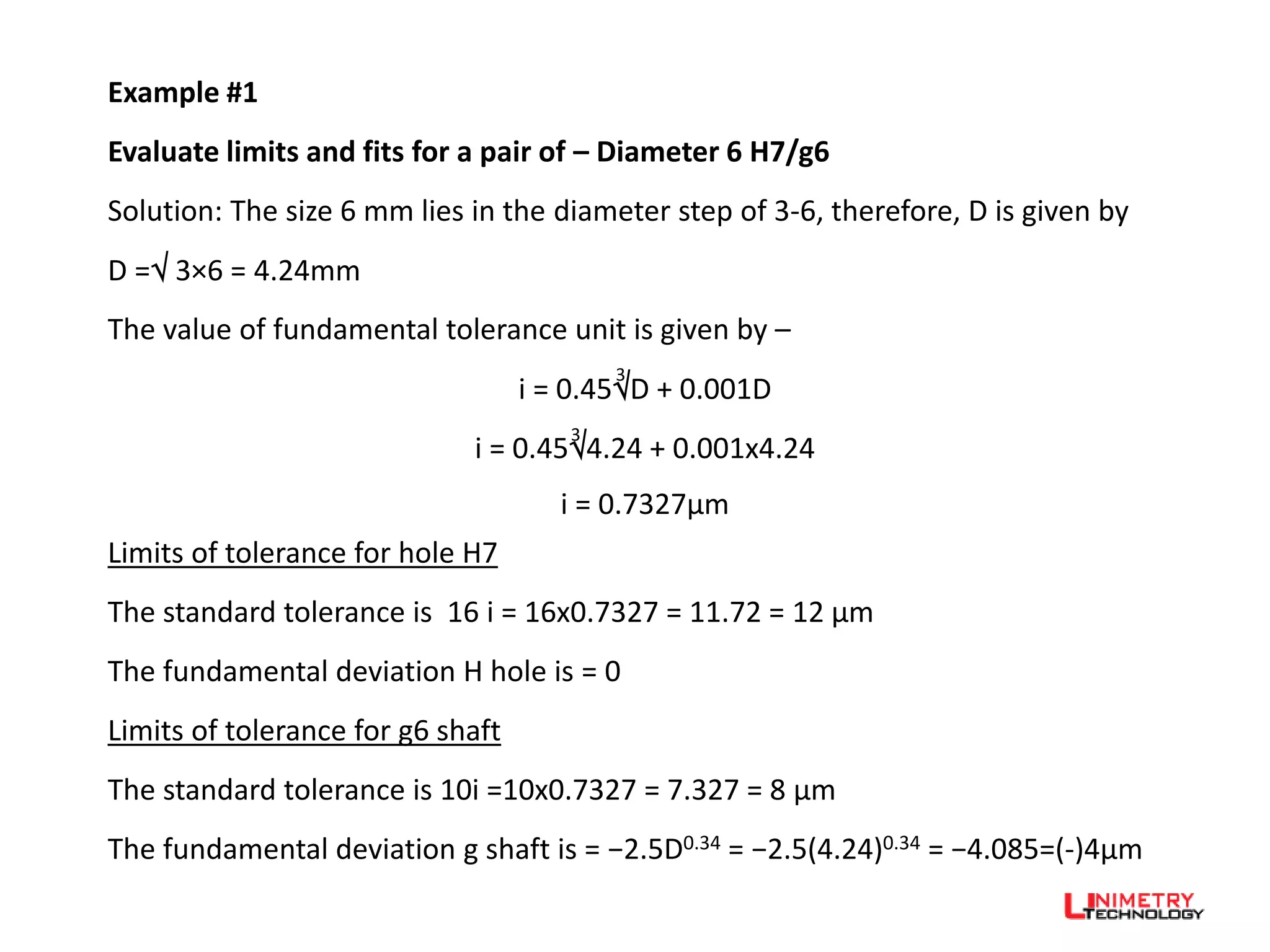 Engineering Metrology : System of Limits and Fits | PDF