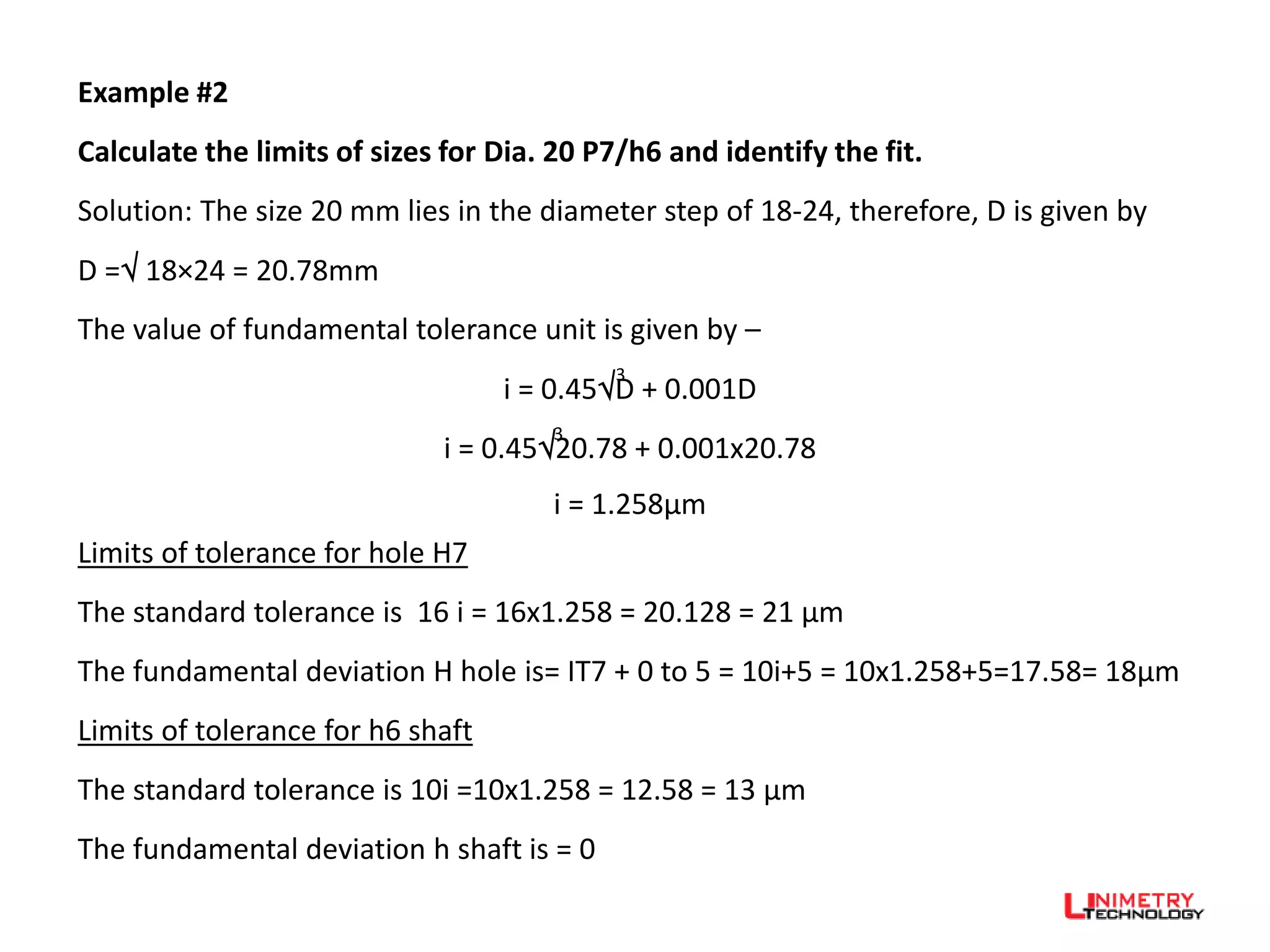 Engineering Metrology : System of Limits and Fits | PDF