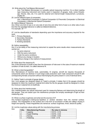 Engineering Metrology.pdf | Physics | Science