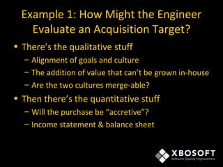 Engineering mindset fort corporate management | PPT