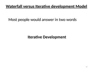SOFTWARE LIFE CYCLE MODELS and Ultimate objective of SE | PPTX