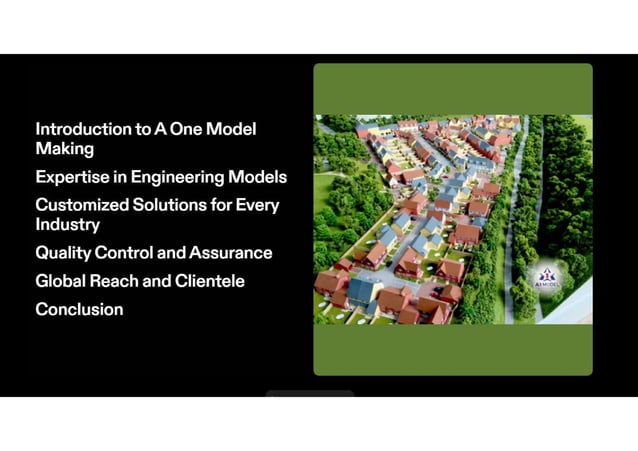 A One Model Making - Premier Engineering Model Makers in Mumbai | PDF