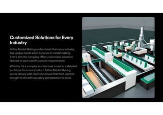 A One Model Making - Premier Engineering Model Makers in Mumbai | PDF