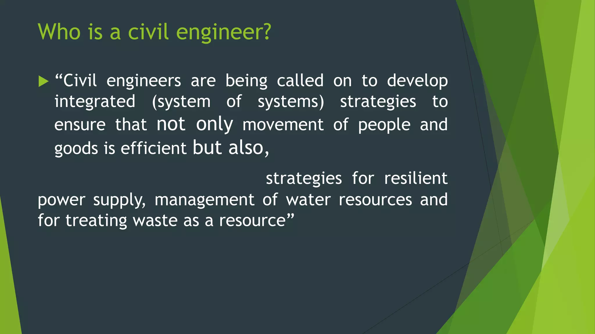 Engineering And Nature Conservation | PPTX