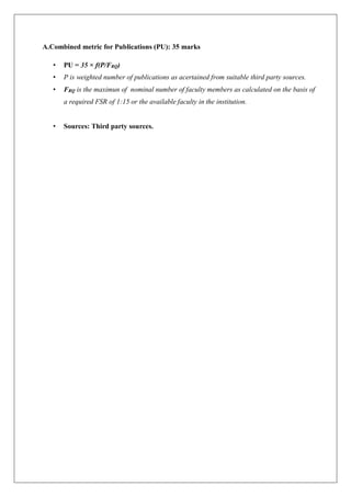Engineering nirf ranking methodlogy | PDF