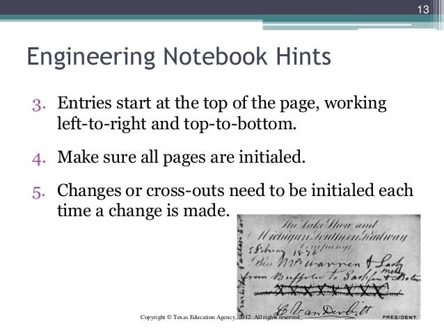 Engineering Notebook