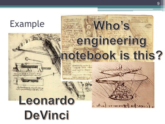 Engineering notebook