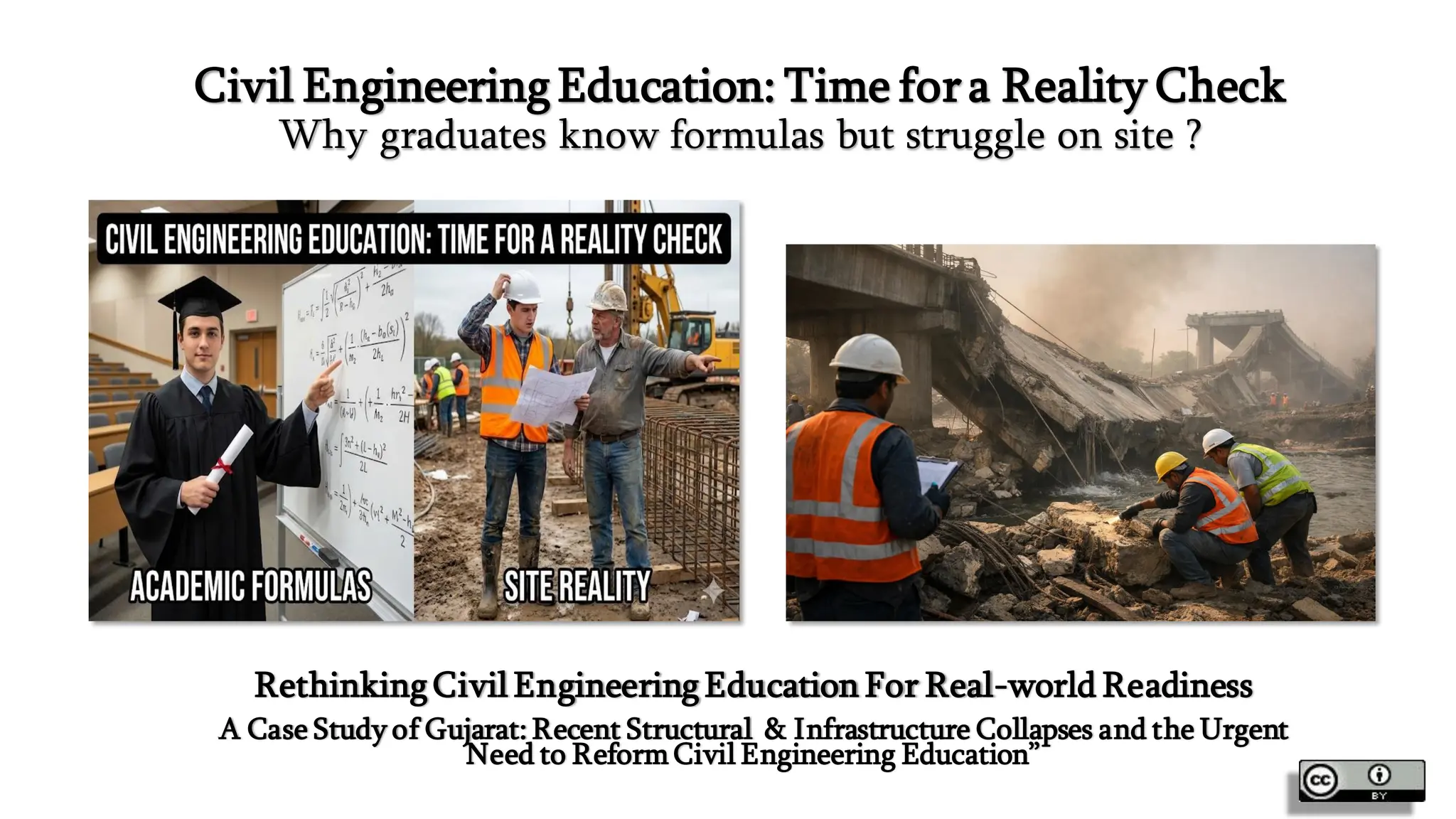 Civil Engineering Education: Time for a Reality Check Why graduates ...