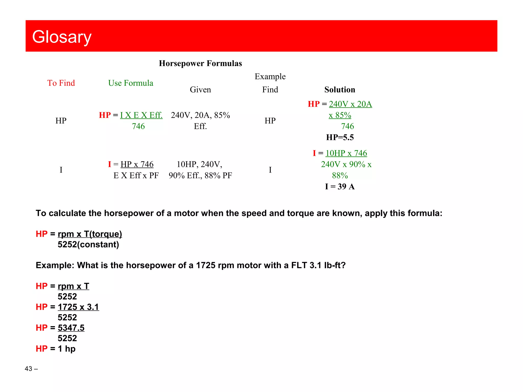 Engineering plant facilities 01 concepts formulas and uom | PPT