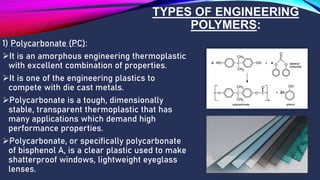 Engineering polymers | PDF