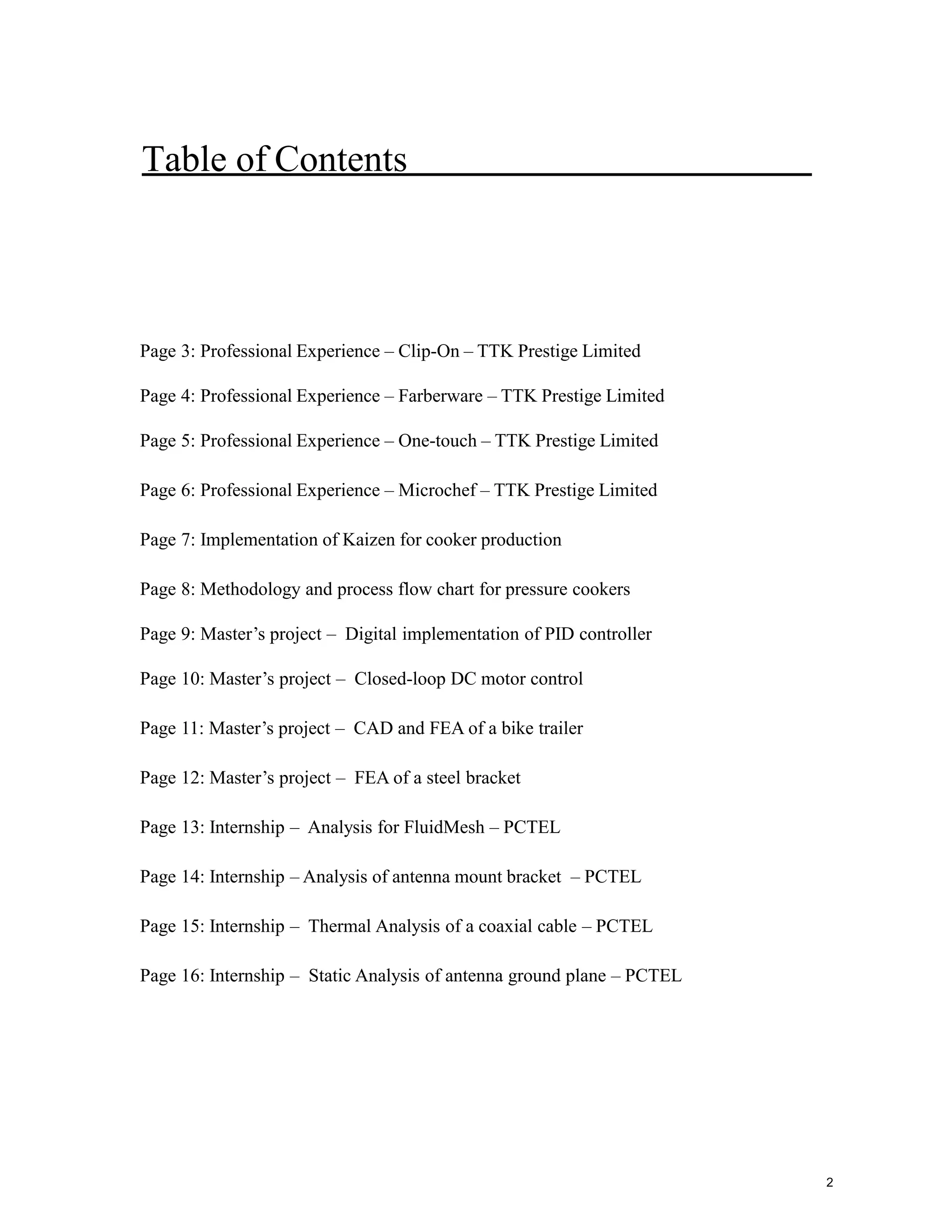 Engineering portfolio | PDF