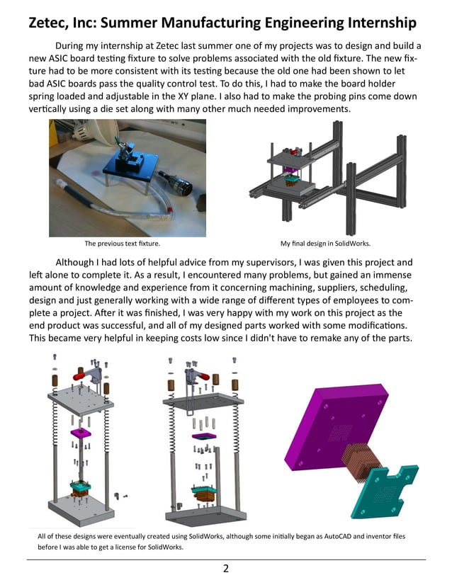 Engineering Portfolio | PDF