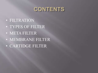filtration | PPT