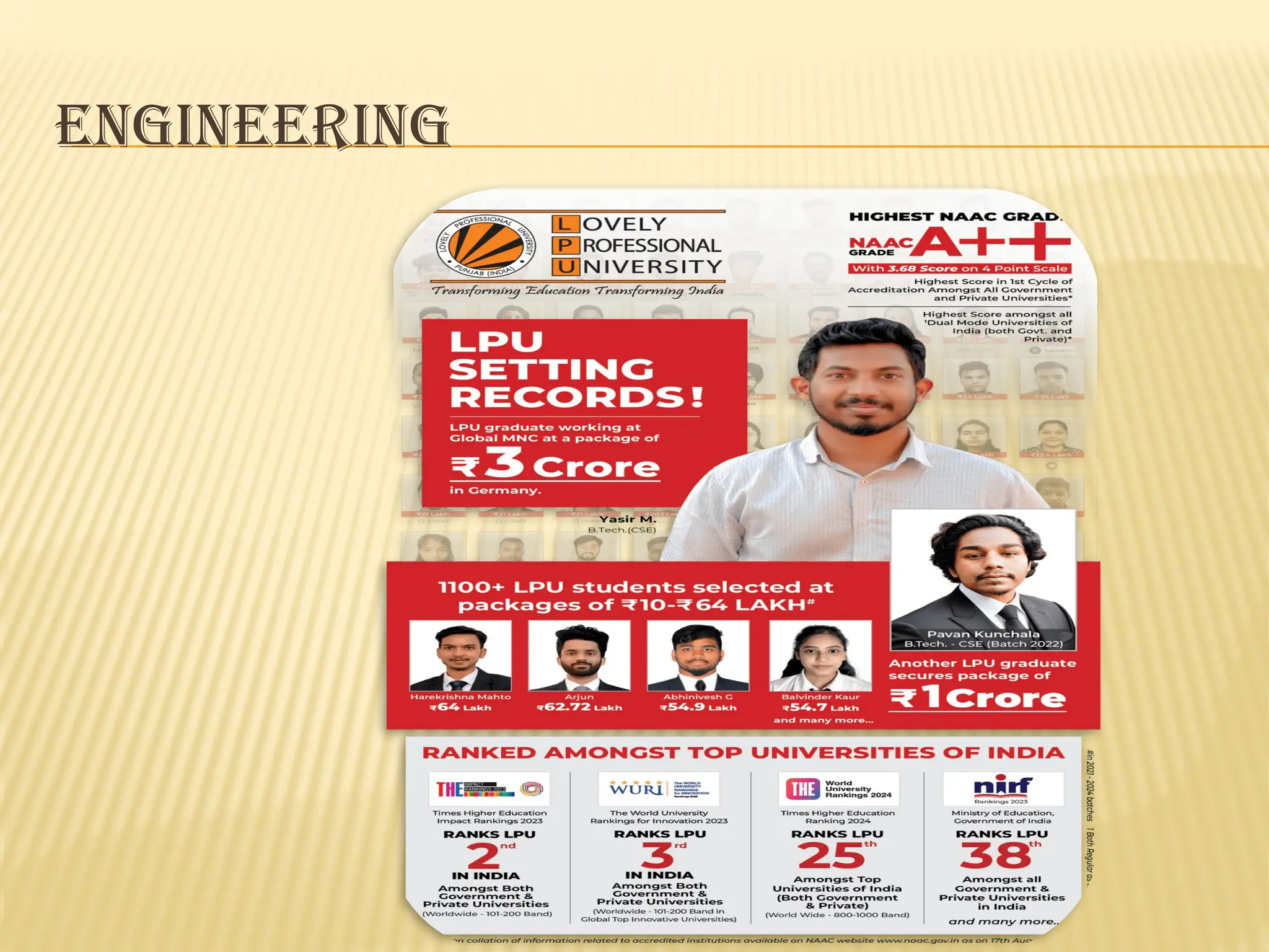 ENGINEERING PPT.pptx LPU is engineering program | PPTX