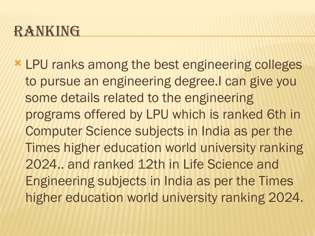 ENGINEERING PPT.pptx LPU is engineering program | PPTX