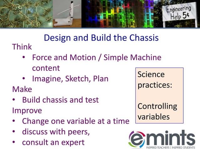 Design It! Build It! Test It! Engineering Design in the Classroom | PPT