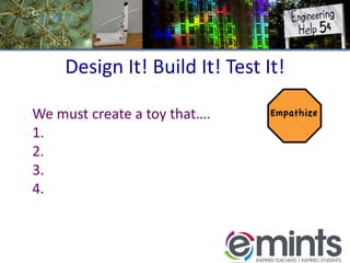 Design It! Build It! Test It! Engineering Design in the Classroom | PPTX