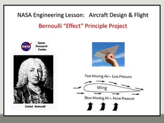 Bernoulli Effect - Paper Airplane Engineering Project | PDF