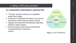 Engineering, procurement and construction (EPC) projects | PPTX