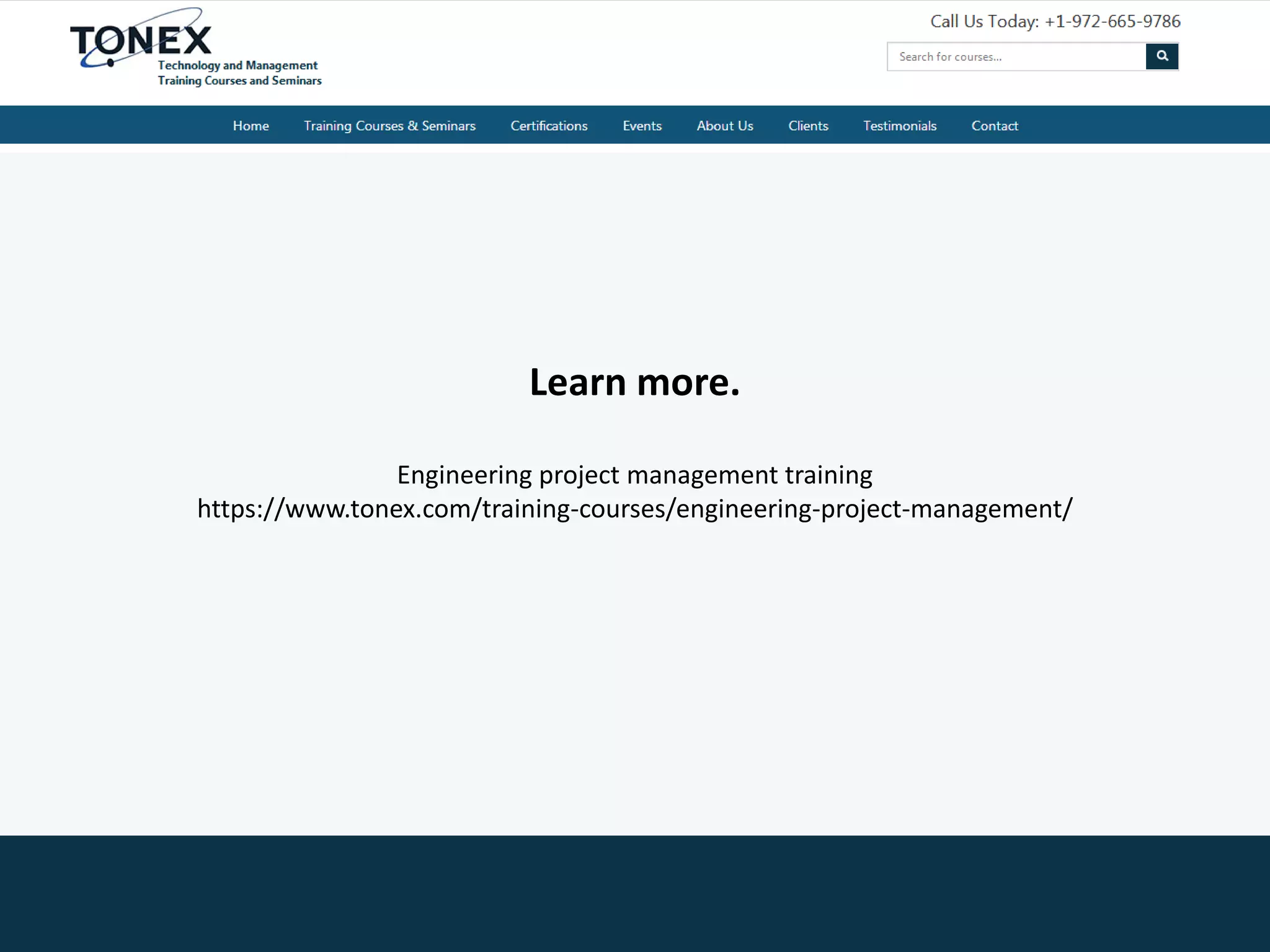 Engineering project management training and courses | PPTX