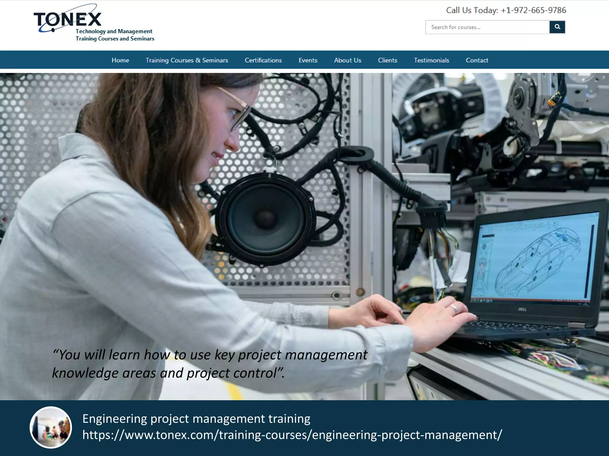 Engineering project management training and courses | PPTX