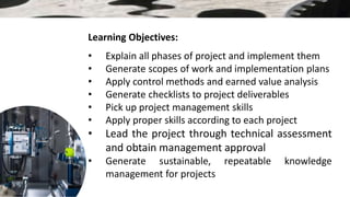 Leadership training, Engineering project management course | PPT