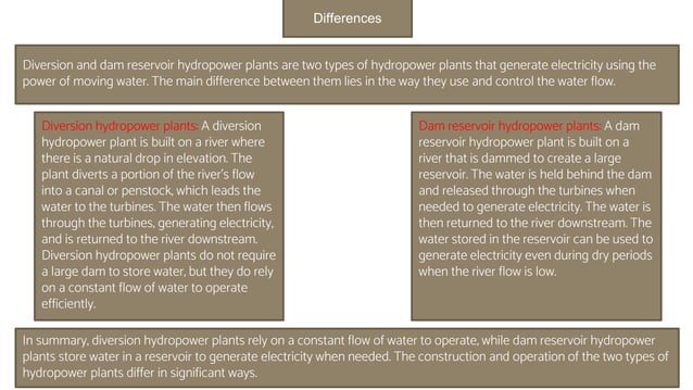 Run-of river hydropower plants.pptx | Power and Energy Industry ...