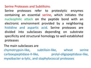 Engineering Proteases for Industrial Applications.pptx | Chemistry ...
