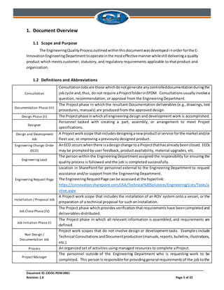 Engineering Quality Process | DOCX