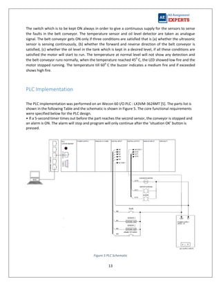 ENGINEERING PROJECT – CONVEYOR BLOCKAGE DETECTION | PDF
