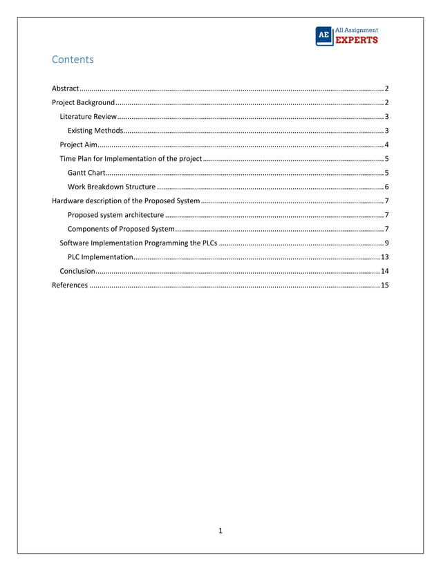 ENGINEERING PROJECT – CONVEYOR BLOCKAGE DETECTION | PDF