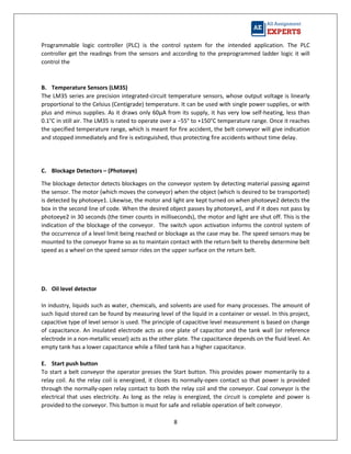 ENGINEERING PROJECT – CONVEYOR BLOCKAGE DETECTION | PDF
