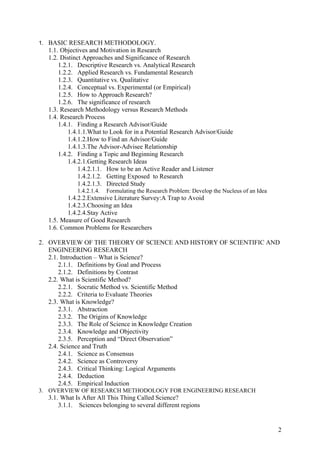 engineering_research_methodology. Just for student | PDF