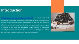 Engineering Research Paper Writing In London.pptx