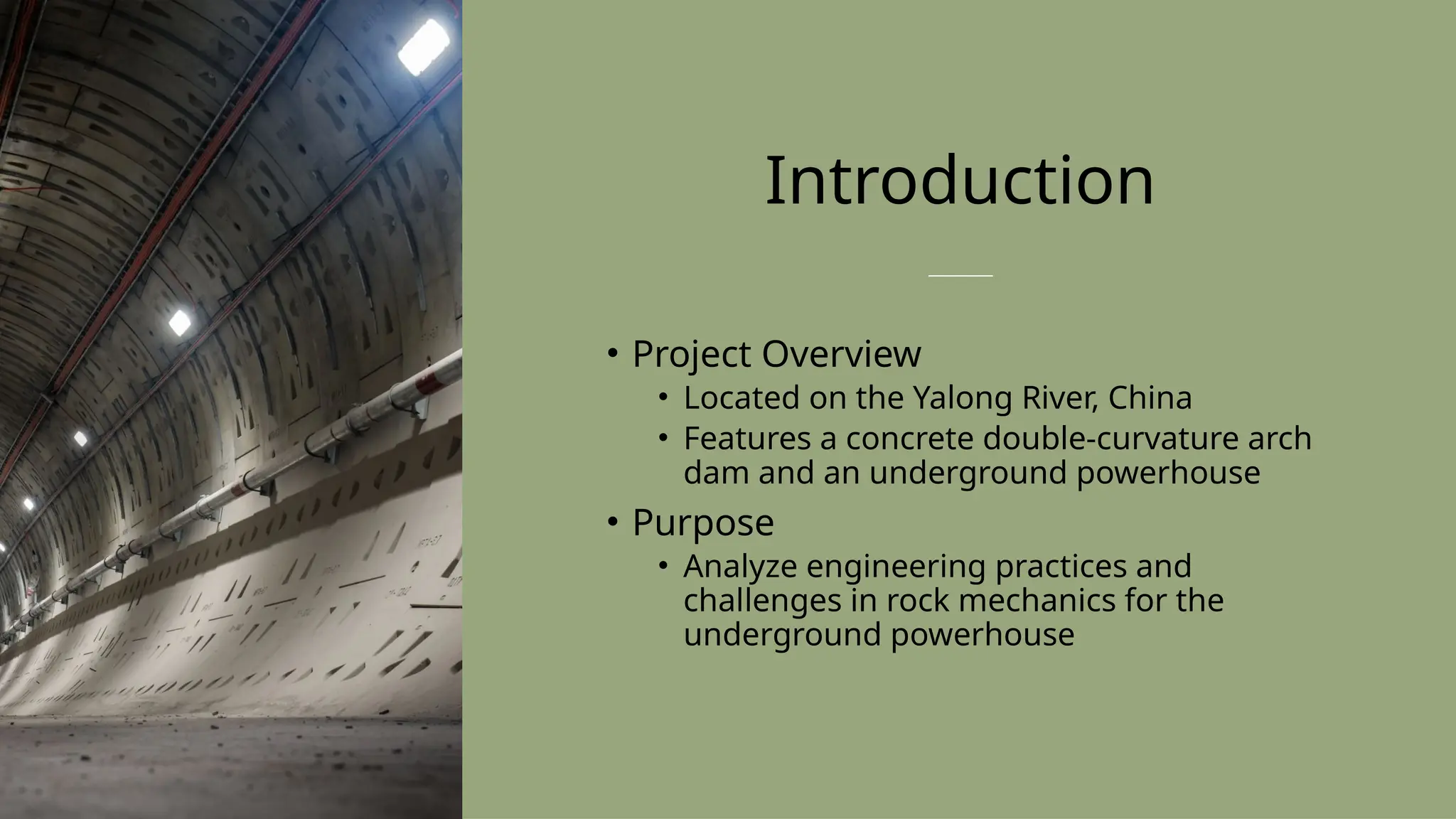 Engineering rock mechanics practices in the underground powerhouse.pptx